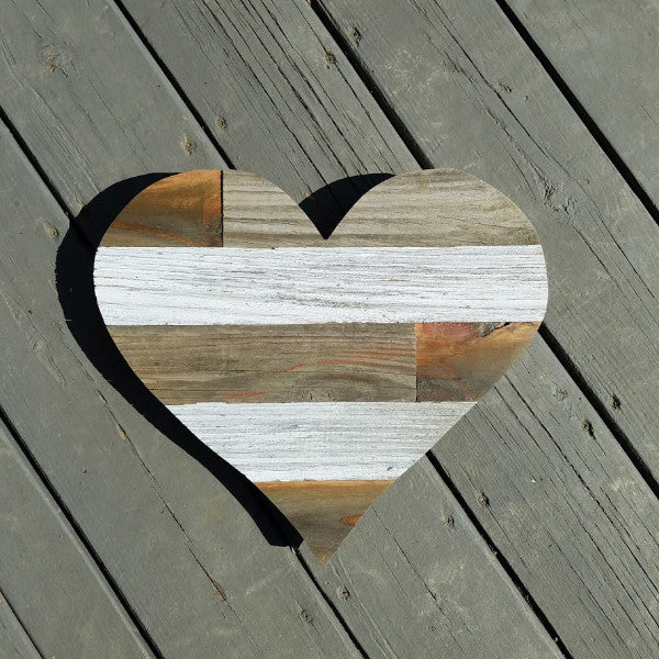 Wood Heart Sign – Covered Bridges Woodworking, LLC