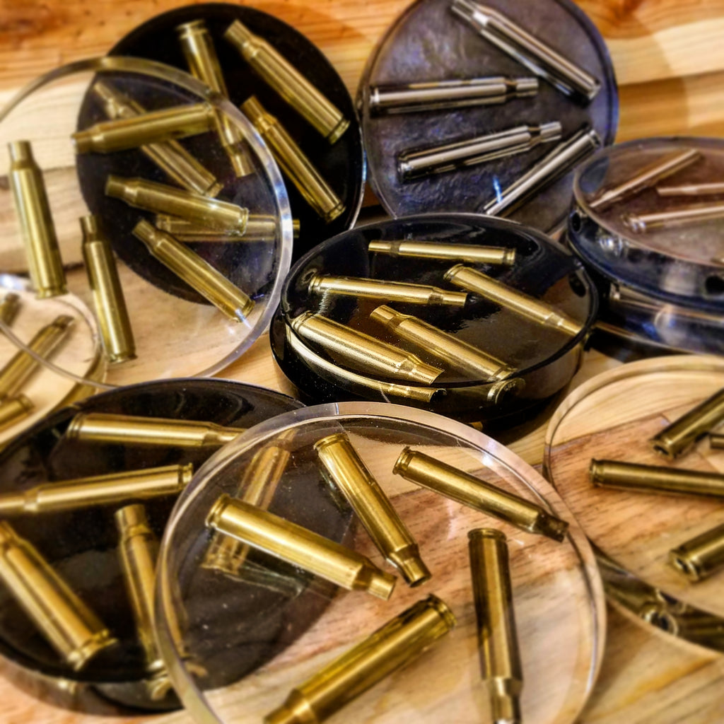 Bullet Coasters – Covered Bridges Woodworking, LLC