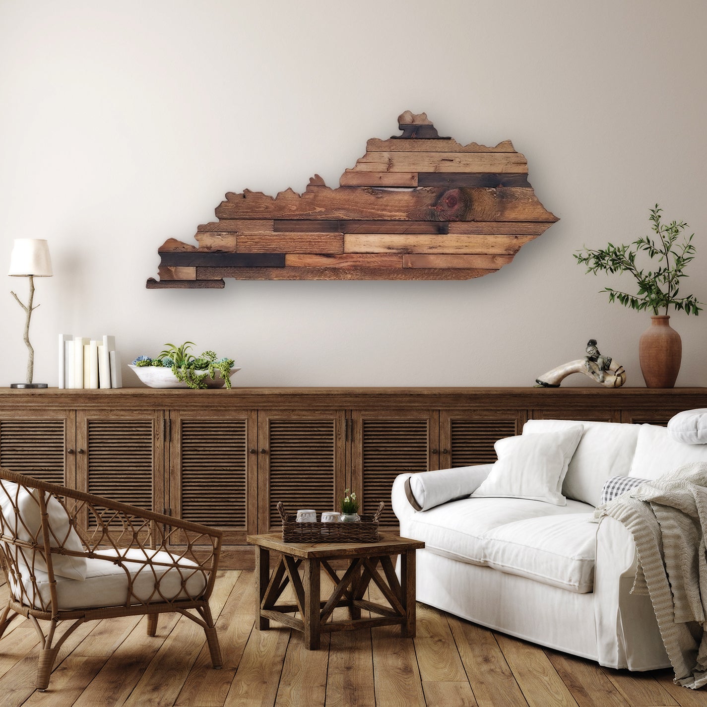 Rustic Kentucky Wood Sign – Covered Bridges Woodworking, LLC